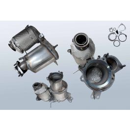DPF - Dieselpartikelfilter med OXI KAT AUDI A5 40 TDI Quattro (F53 F5P ...